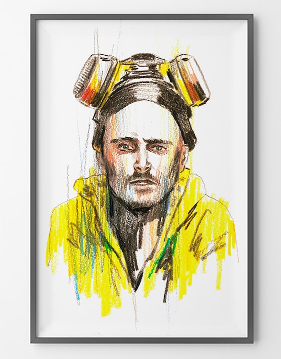 Jesse Pinkman And Walter White Drawing