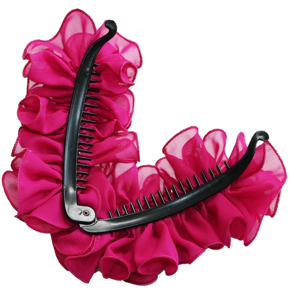Purple Bow Hair Clip - Etsy