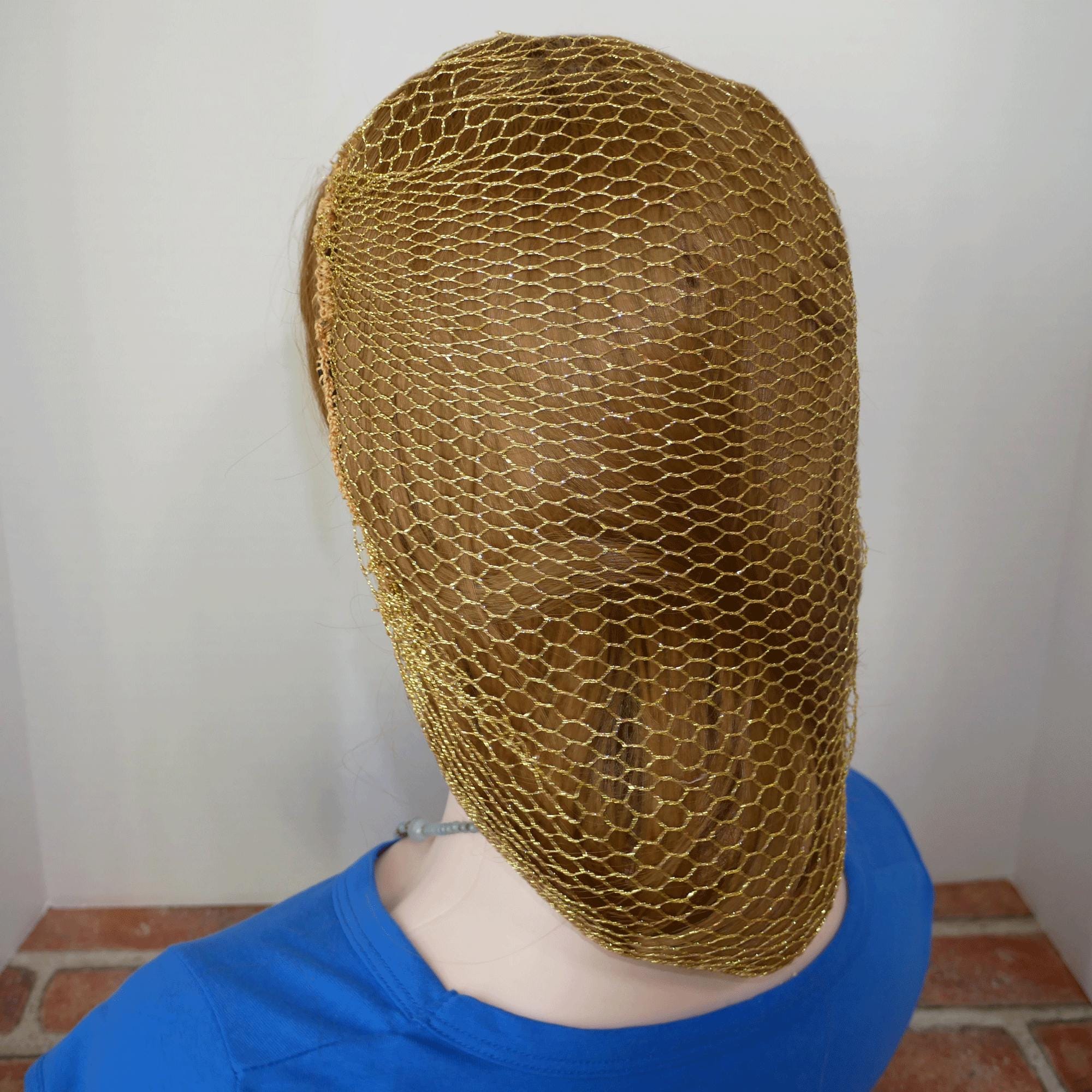 Metallic Gold Hair Net Snood, Elegant Renaissance Style - Etsy