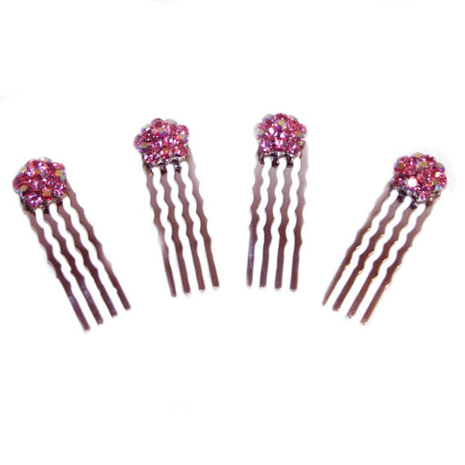 Four Prongs Mini Comb Wedding Updos Comb Party Comb | Etsy