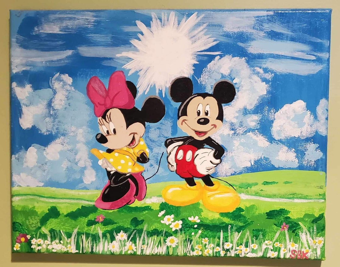 Disney Mickey and Minnie - Etsy