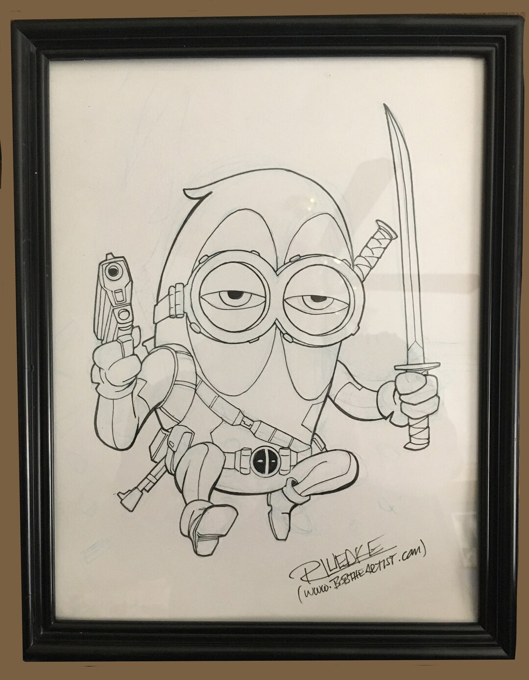 Original Artwork for Dead-minion Design - Etsy