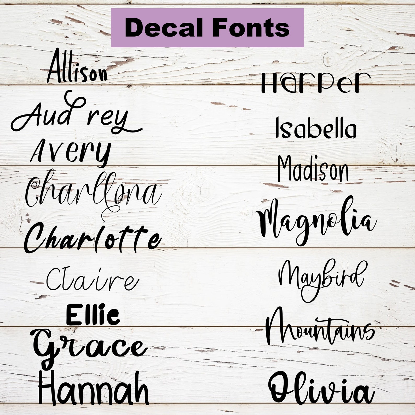 School name labels School name decals name decals custom | Etsy