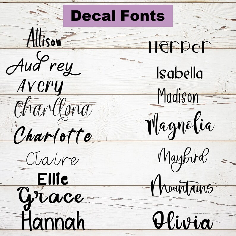 School name labels School name decals name decals custom | Etsy