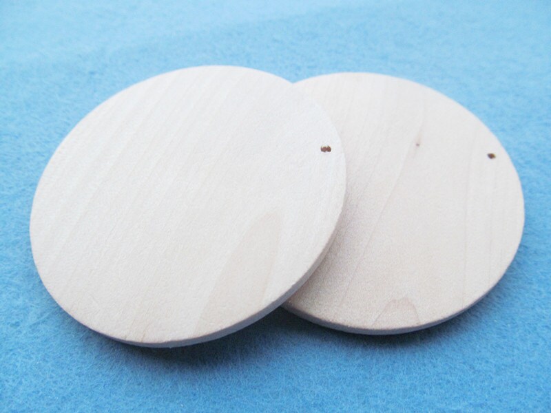 60mmx5.50mm Unfinished Large Heavy Flat Circle Round Discs - Etsy