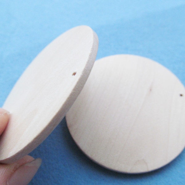Unfinished Wood Disc - Etsy