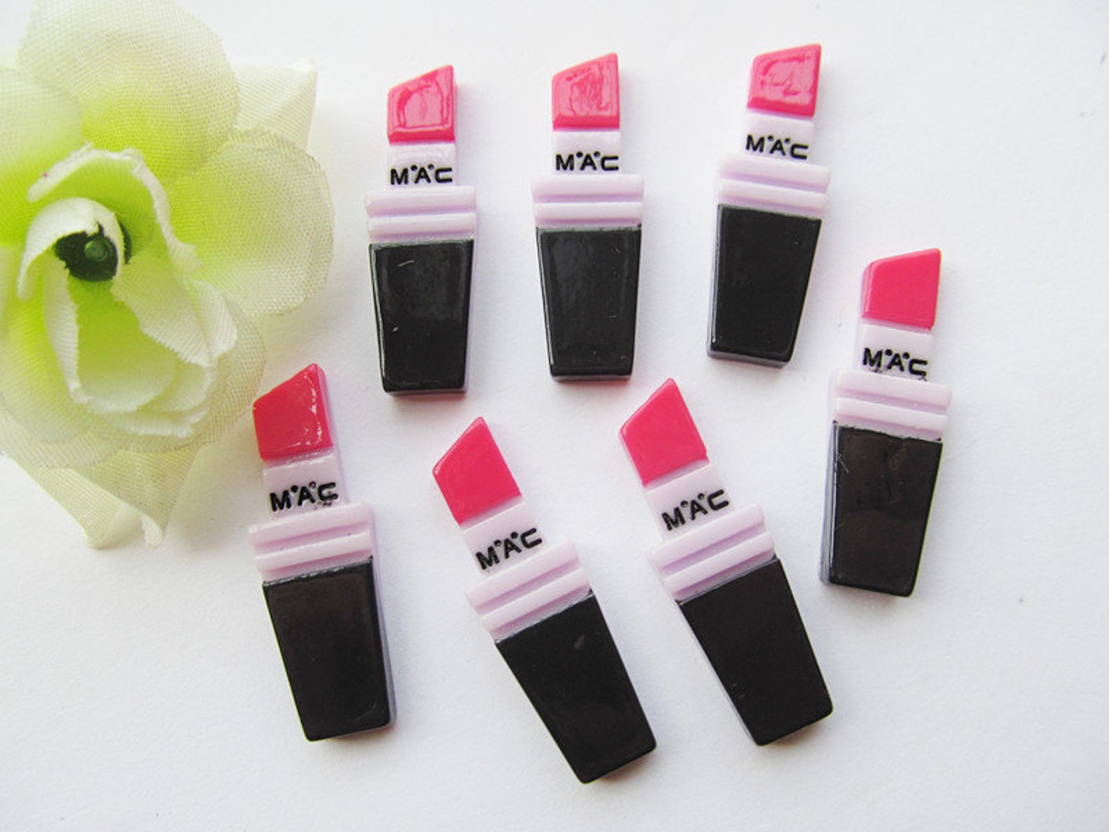 11.80mmx35.95mm Very Hot & Kawaii Resin Colorful Lipstick Make - Etsy