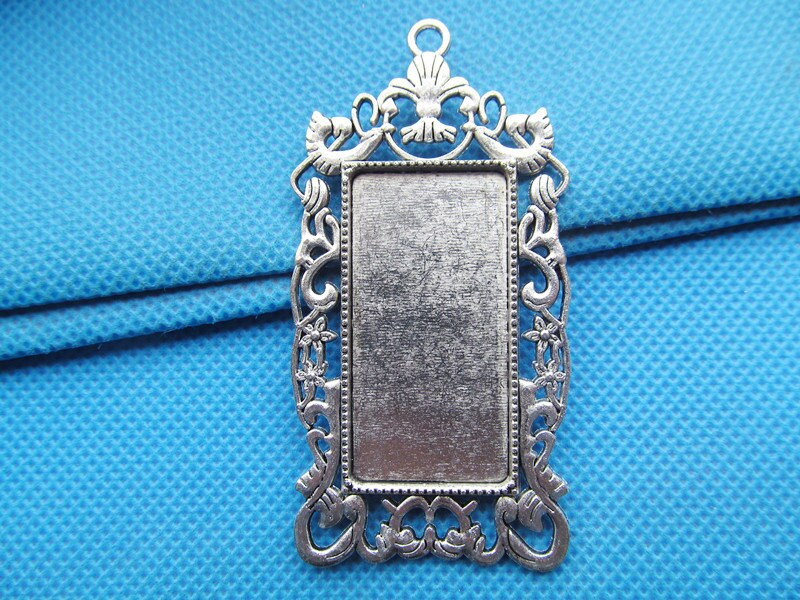 Antique Silver/antique Bronze Rectangle/square Photo Frame | Etsy