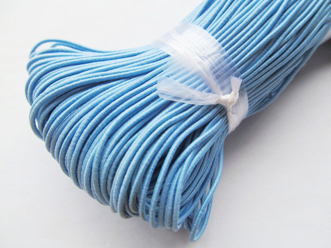 1.20mm Round Skinny Elastic Cord Nylon Coated,stretch Cord Beading ...