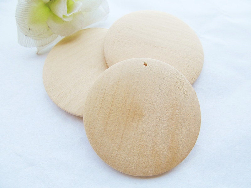 50mmx5.50mm Unfinished Large Heavy Flat Circle Round Discs - Etsy
