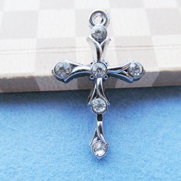 Silver Metal Cross - Etsy