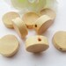 15mm Unfinished Thick Flat Circle Round Discs Natural Wood - Etsy