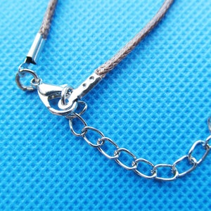 1.50mm 17-18inch Adjustable Colorful Waxed Snake Necklace Cord String ...