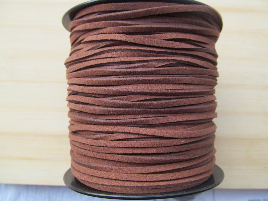 3mm Wide(27 Colors) Korea Faux Suede Fabric Leather Cord String Rope ...