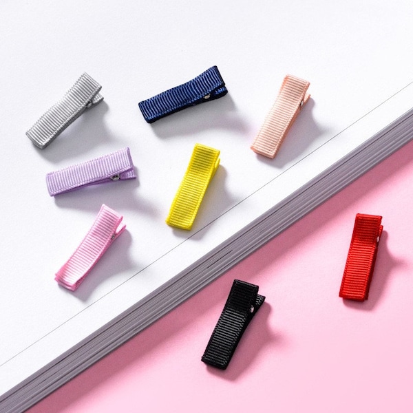 Ribbon Hair Clip - Etsy