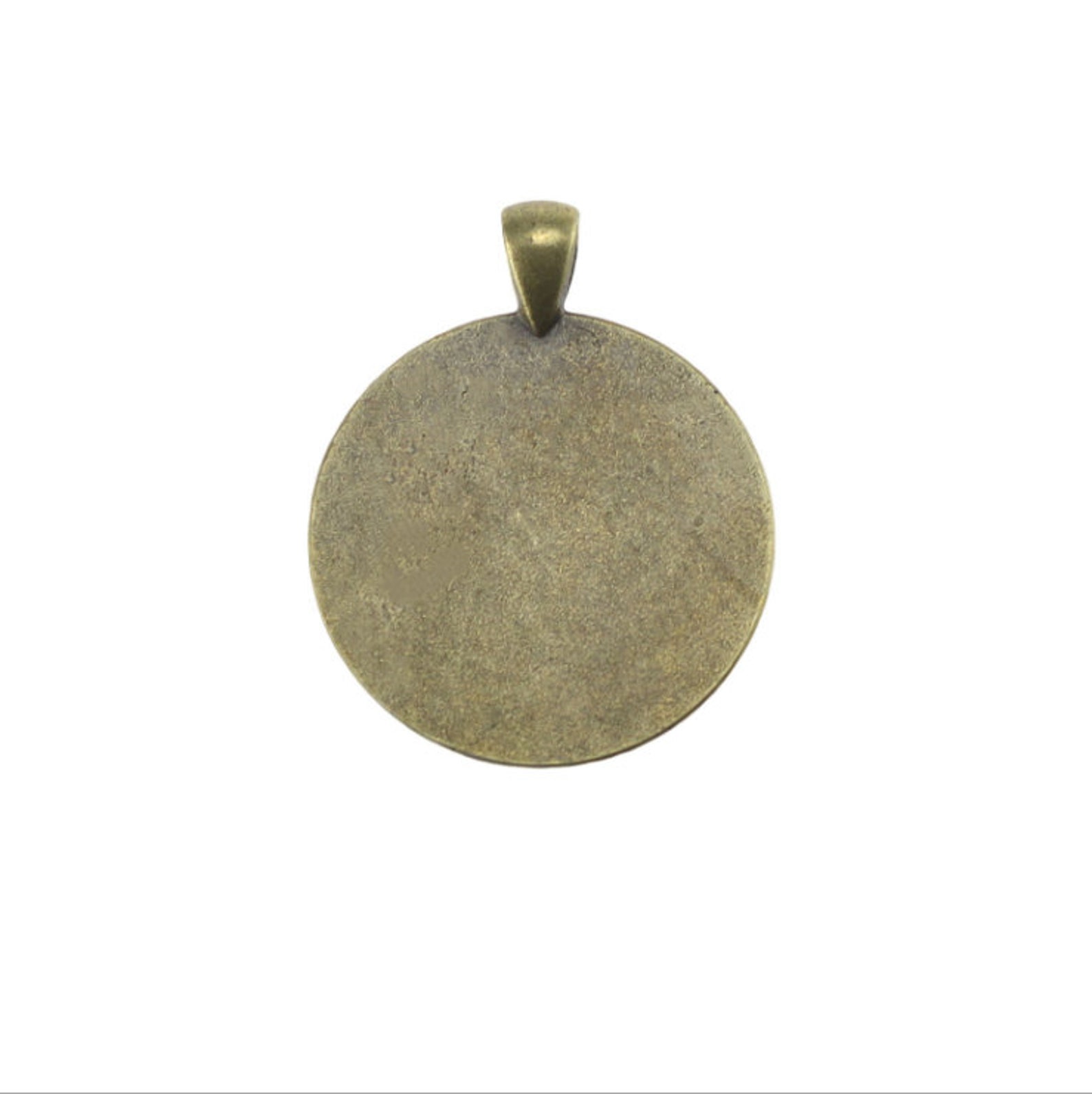 Antique Silver Tone/antique Bronze Rotating Edge Round Base - Etsy