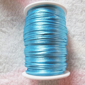 1mm Bright and Silky Shamballa Rat Tail Chinese Knot Cord String Rope ...