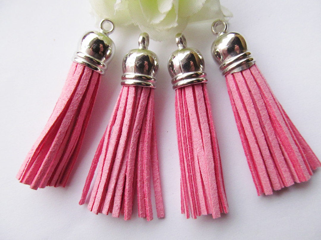 59mm Vintage Antique Bronze/silver Tone Plastic Caps Handbag Tassels ...