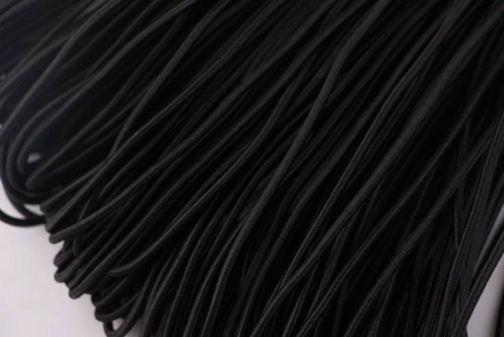 1.20mm Round Skinny Elastic Cord Nylon Coatedstretch Cord | Etsy