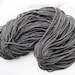 6mm Round Black/brown Braided Smooth Twist Silk Cords String Rope ...