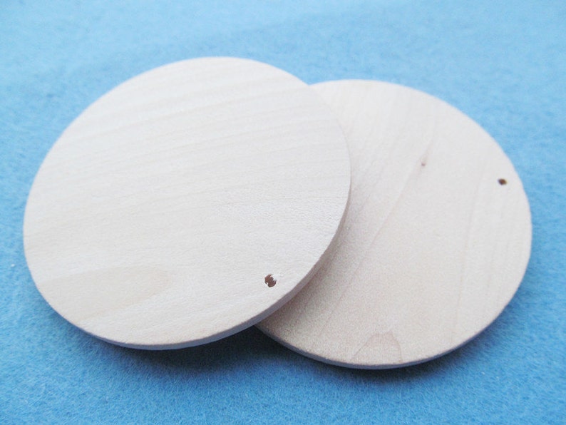 60mmx5.50mm Unfinished Large Heavy Flat Circle Round Discs - Etsy