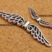 12mmx52mm Antique Silver Tone/antique Bronze Hollow Angel Wing - Etsy