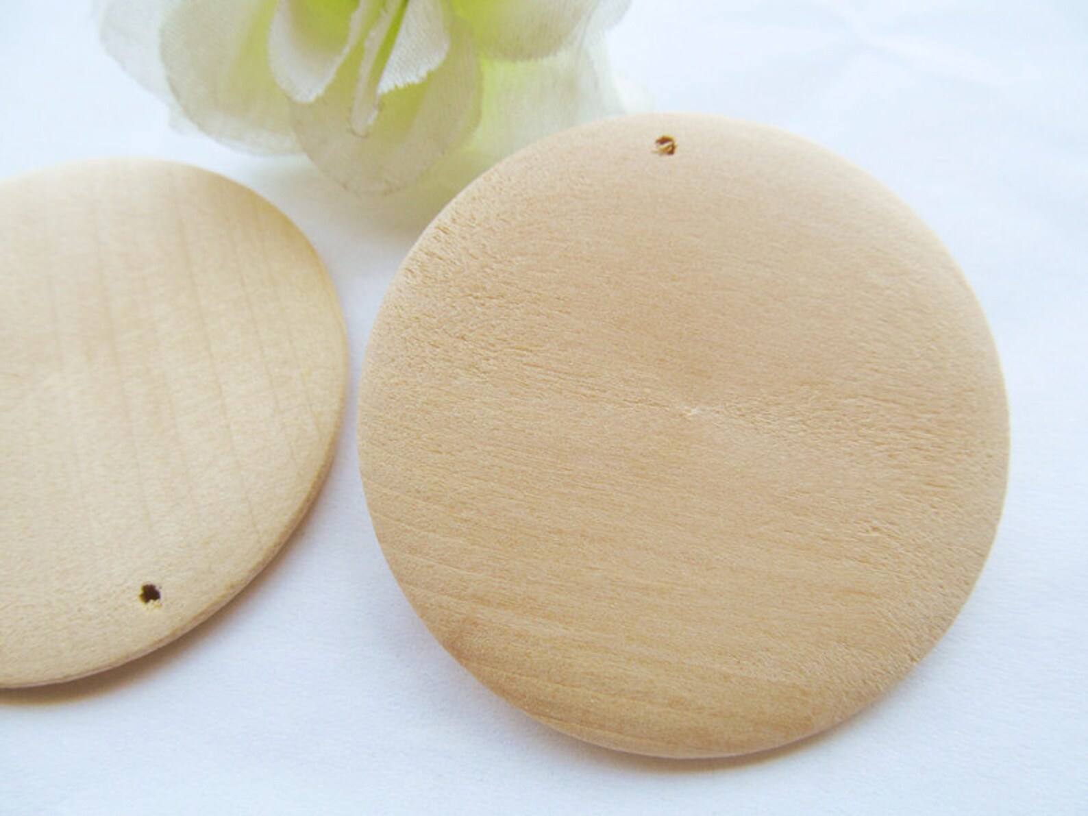 50mmx5.50mm Unfinished Large Heavy Flat Circle Round Discs - Etsy