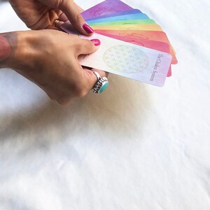 Chakra Card Deck - Etsy