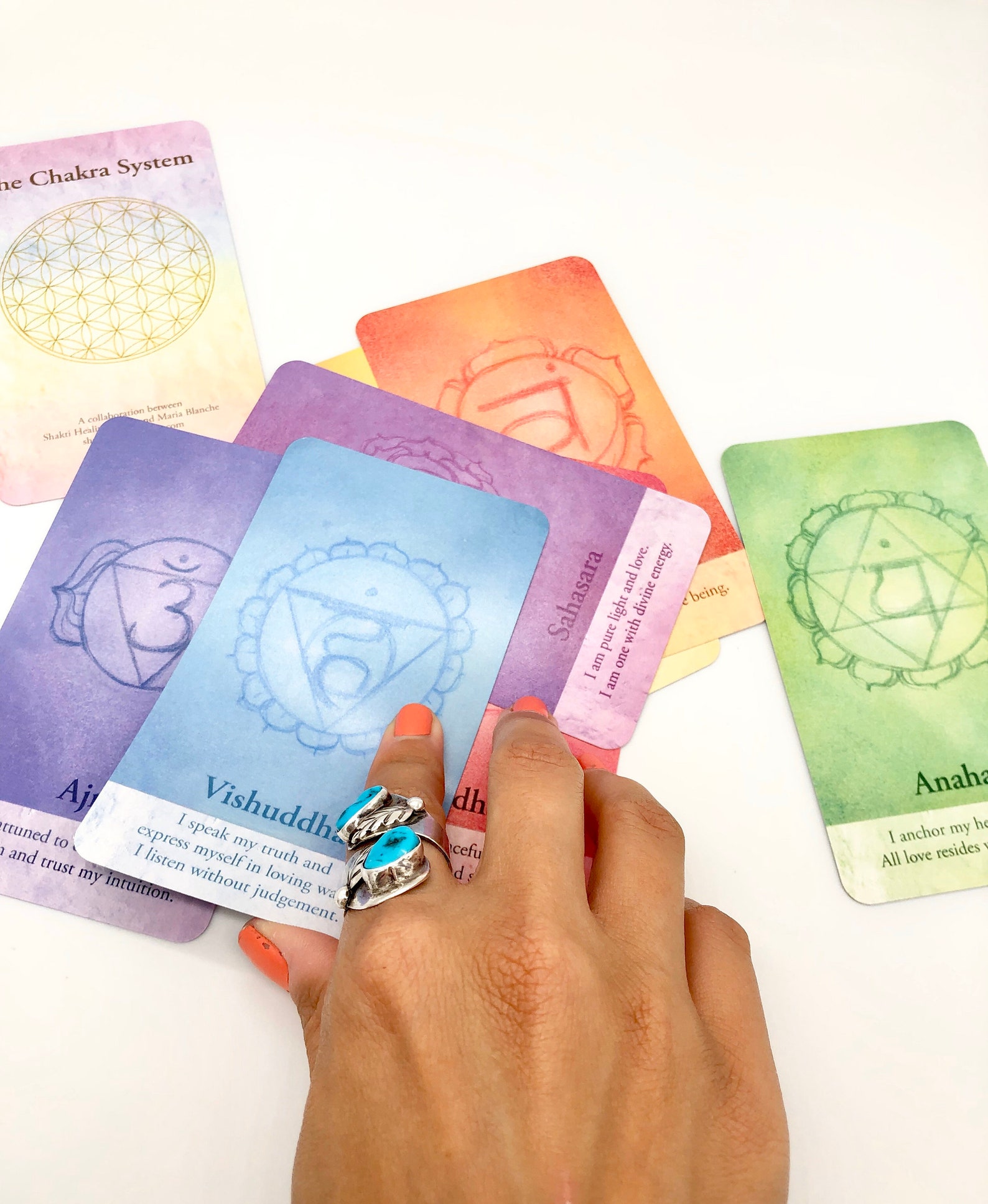 Chakra Card Deck | Etsy