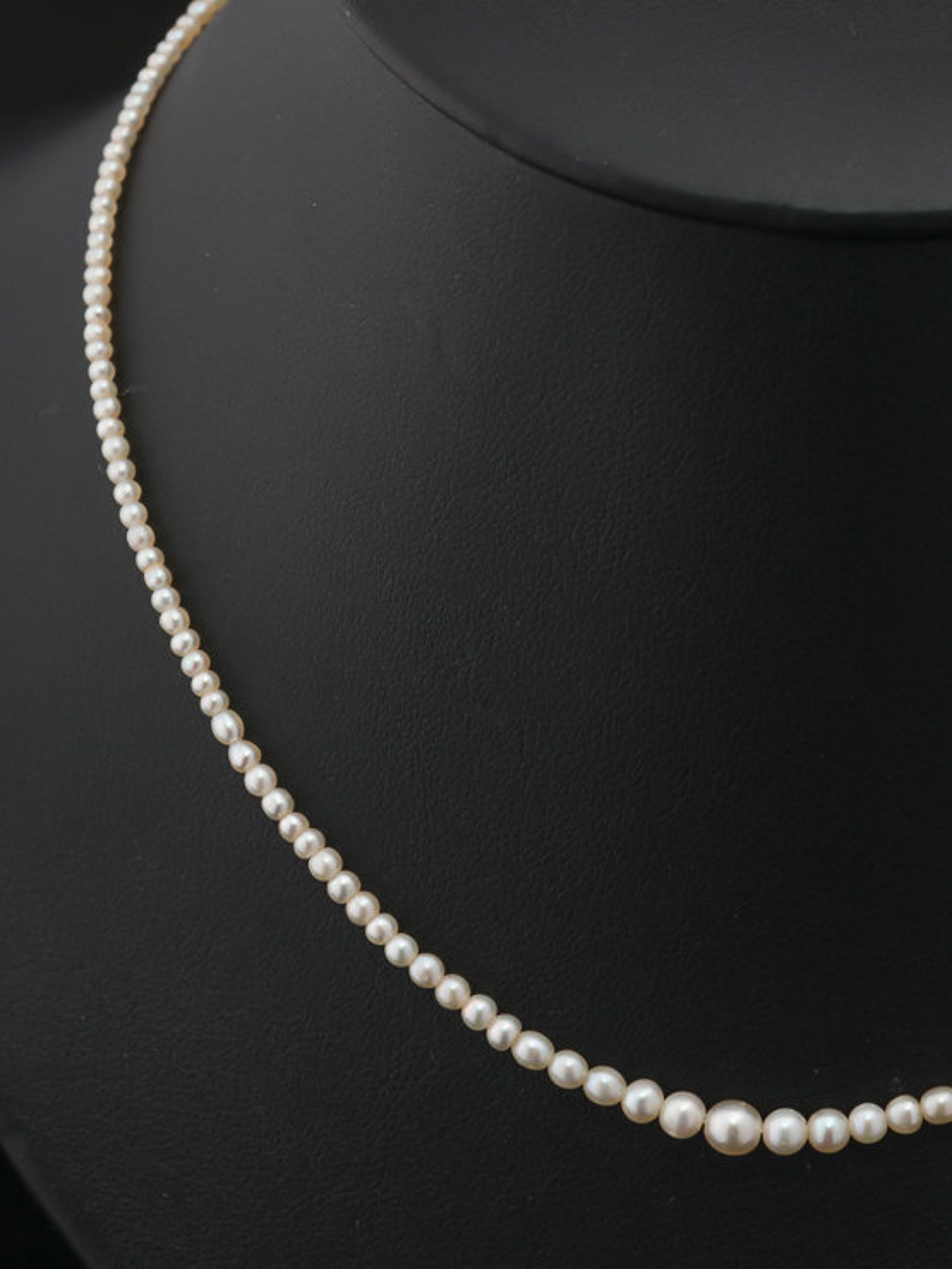 Victorian Natural Saltwater Pearl Single Strand Glorious Snake | Etsy