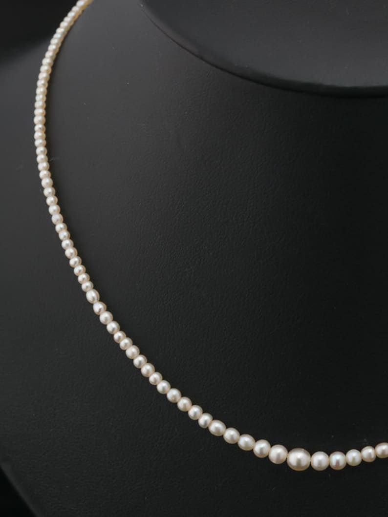 Victorian Natural Saltwater Pearl Single Strand Glorious Snake | Etsy