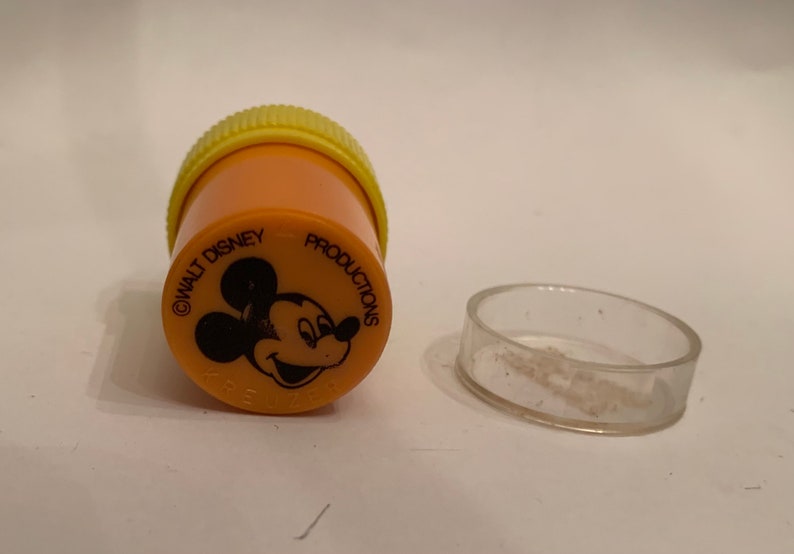 Vintage Mickey Mouse Ink Stamp - Etsy