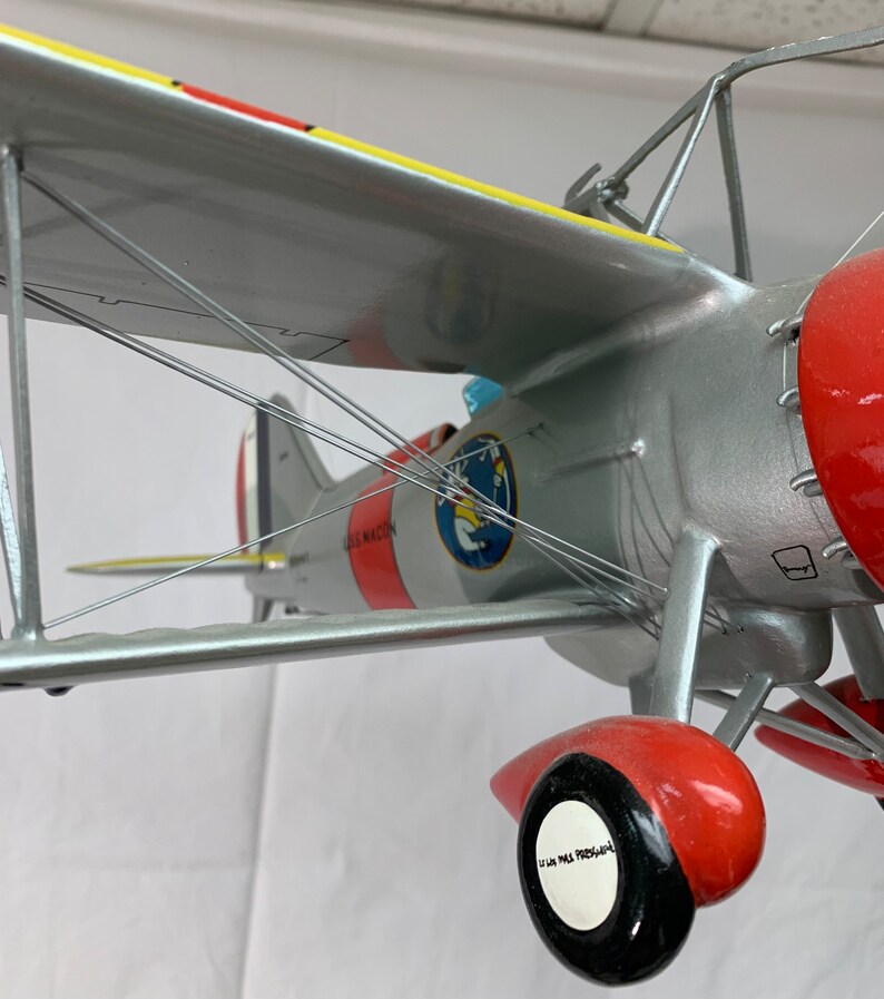 Vintage World War I US Navy Biplane Replica - Etsy