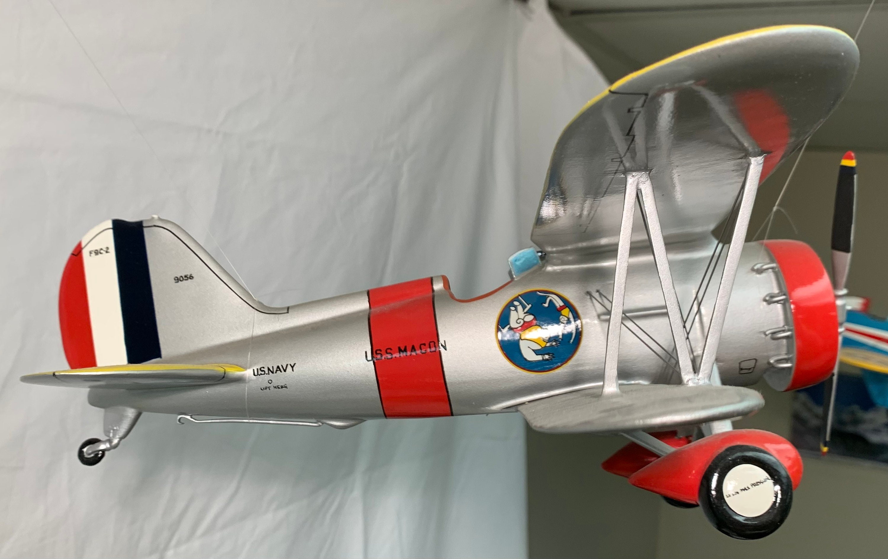 Vintage World War I US Navy Biplane Replica - Etsy