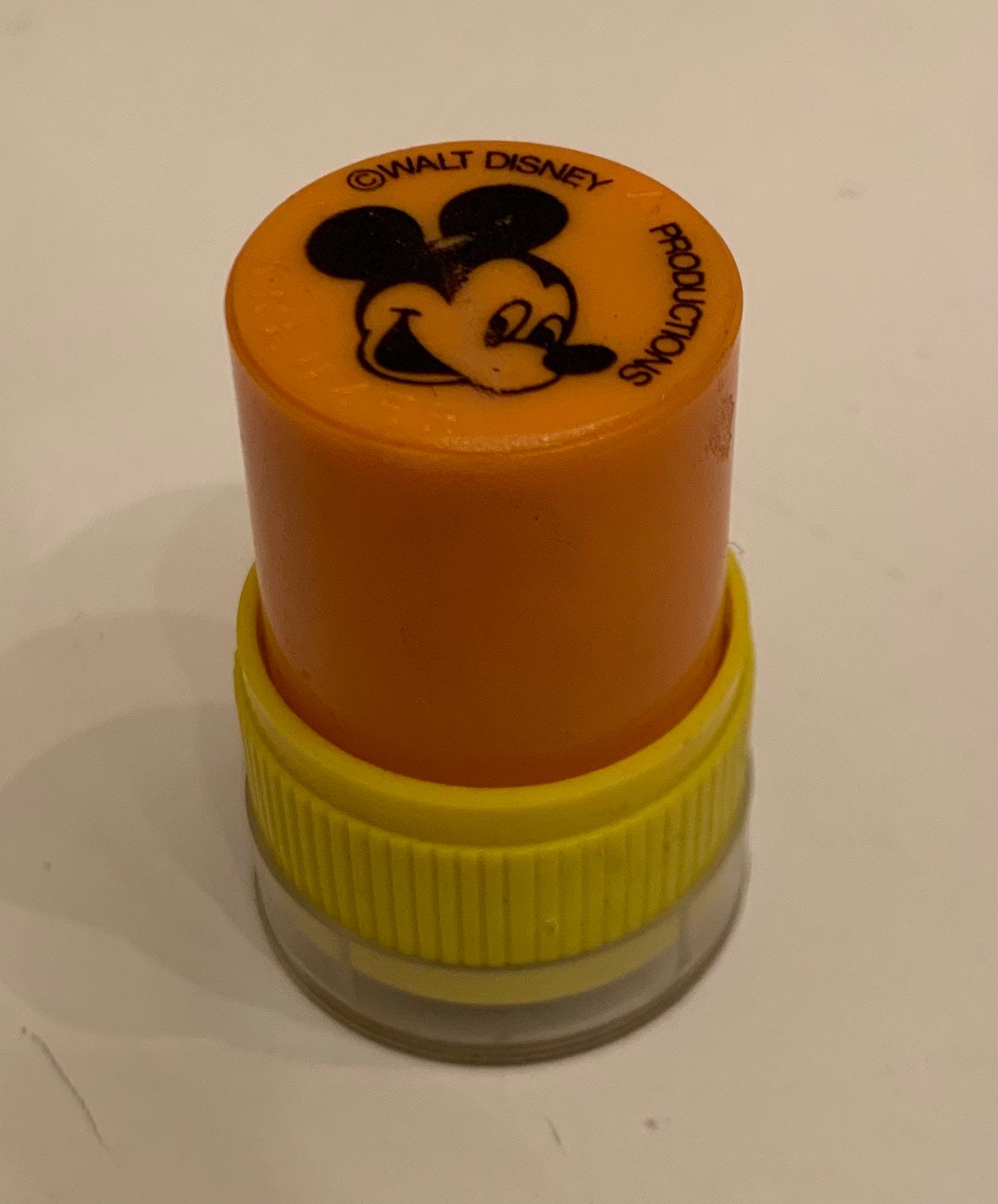 Vintage Mickey Mouse Ink Stamp - Etsy