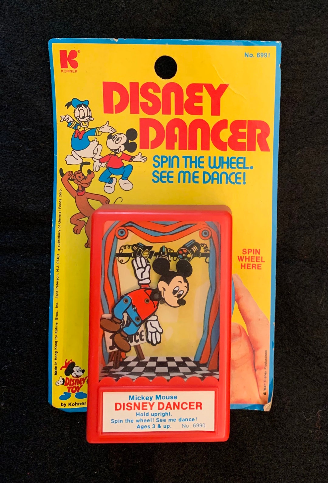 Vintage Mickey Mouse Dancer - Etsy