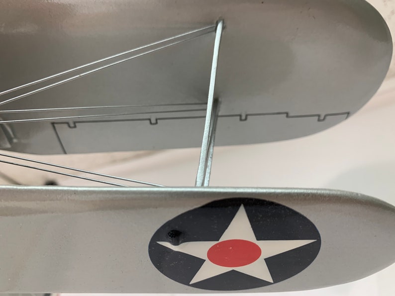Vintage World War I US Navy Biplane Replica - Etsy
