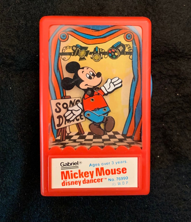 Vintage Mickey Mouse Dancer - Etsy