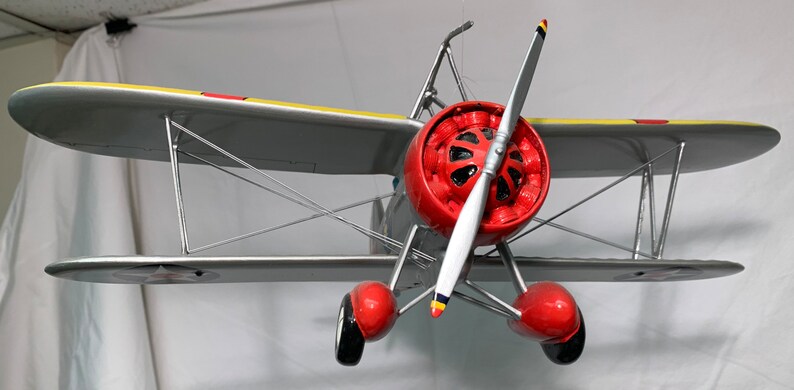 Vintage World War I US Navy Biplane Replica - Etsy