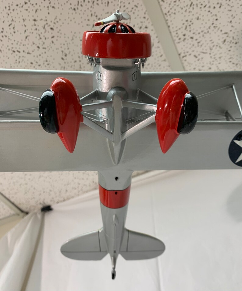 Vintage World War I US Navy Biplane Replica - Etsy