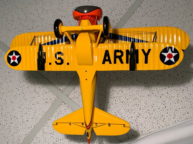Vintage World War I US Army Biplane Replica - Etsy