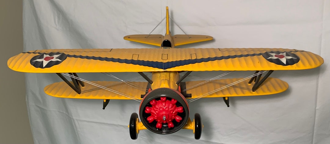 Vintage World War I US Army Biplane Replica - Etsy