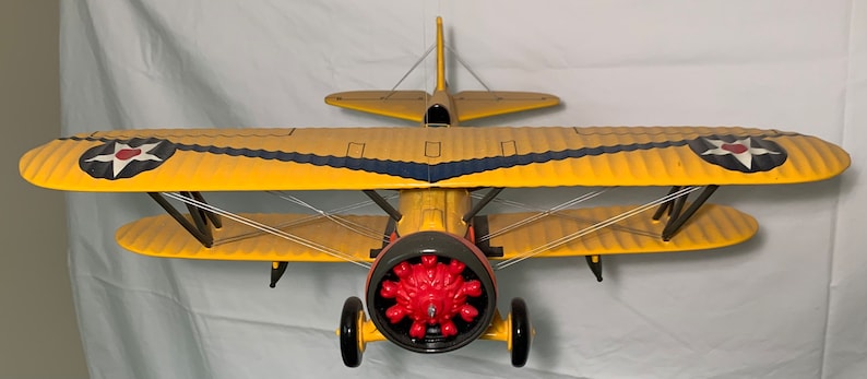 Vintage World War I US Army Biplane Replica - Etsy