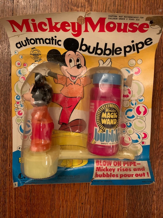 Mickey Mouse Bubble Pipe - Etsy