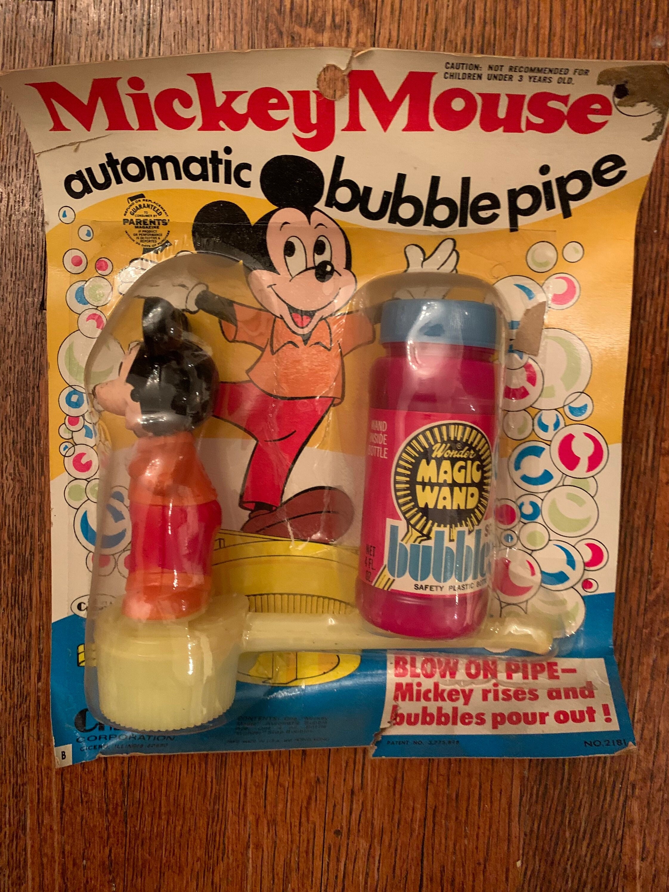 Mickey Mouse Bubble Pipe - Etsy