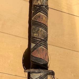 Vintage African Tribal Walking Stick - Etsy