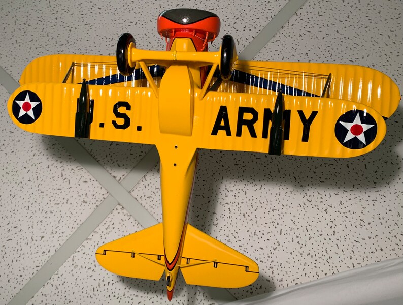 Vintage World War I US Army Biplane Replica - Etsy