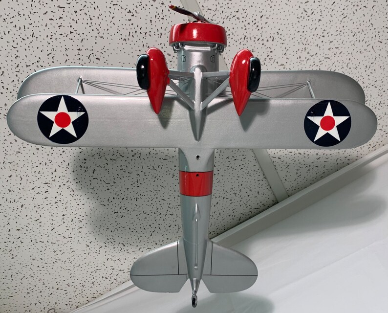 Vintage World War I US Navy Biplane Replica - Etsy