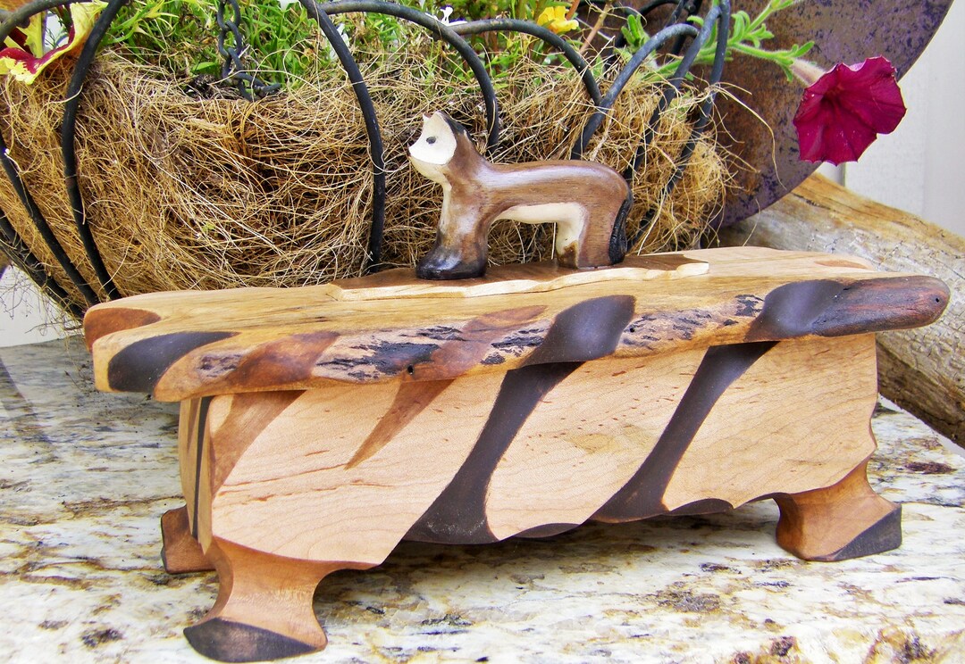 Pet Urns, Cat Urns, Unique Pet Urns, Rustic Urns, 10 X 4 X 3 1/2 ...