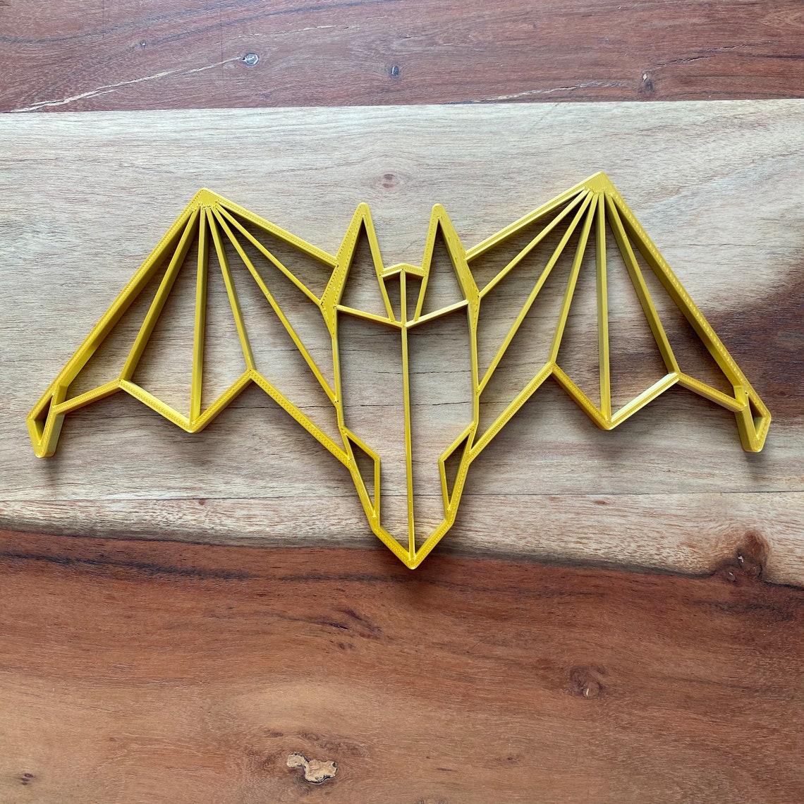 Geometric Bat 1 3D Printed Wallart Nursery Decor - Etsy